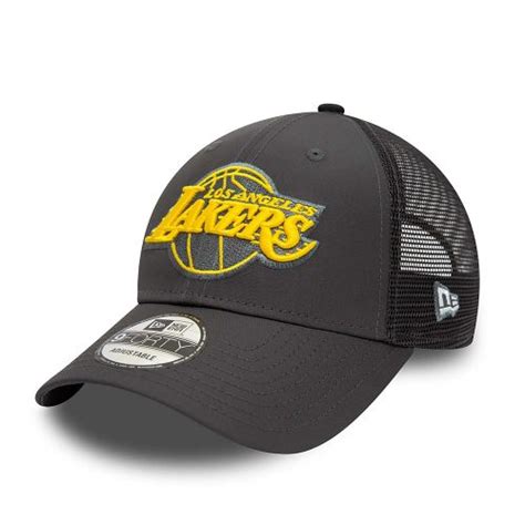 New Era Los Angeles Lakers Home Field 9forty Trucker Grey Rapcityhu