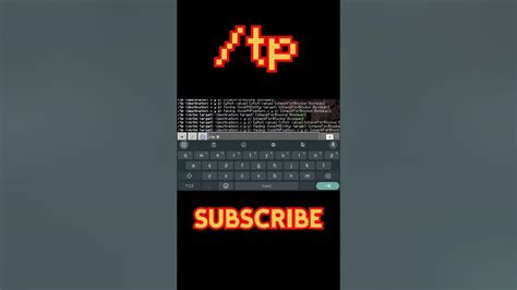 How To Use Tp Command In Minecraft Using Tp Minecraft Youtube