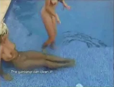 Girl Poop In The Pool 1