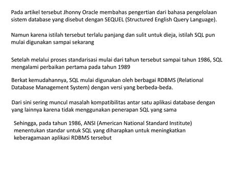 Materi Sql Berbasis Pendekatppt Mm Pptx