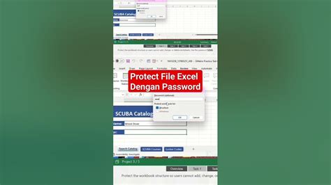 Melindungi File Excel Dengan Password Excel Shorts Excelpassword Exceltutorial Exceltips