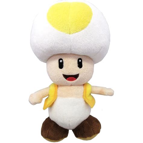 Plush S Yellow Toad Super Mario ALL STAR COLLECTION Meccha Japan