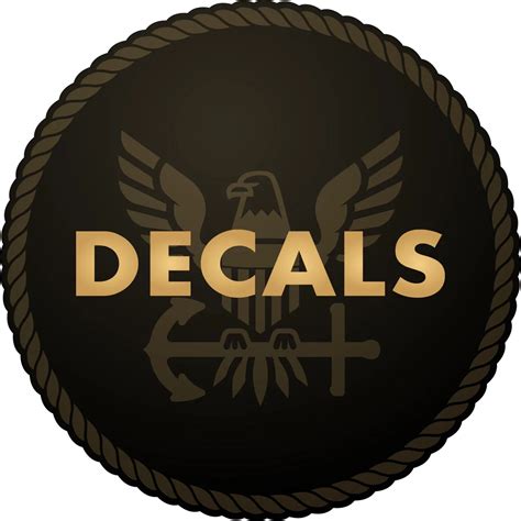 Shop Authentic Us Navy Decals Navy Pride And Collectibles