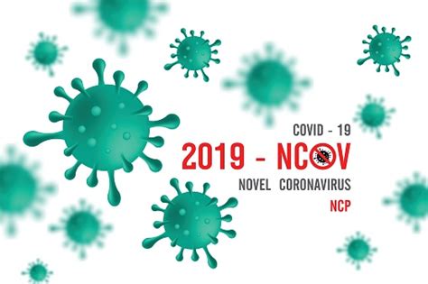 소설 코로나바이러스 바이러스 코비드 19ncp 코로나바이러스 Ncov는 단일 좌초 Rna 바이러스이다 현실적인 3d 녹색
