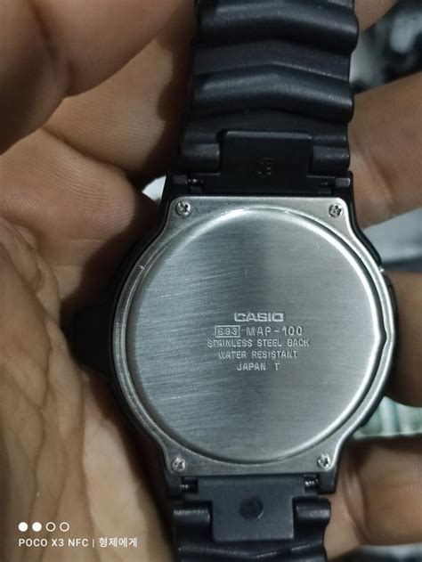 Casio Map Meter Map 100 Mens Fashion Watches And Accessories Watches