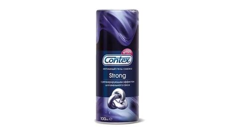 Гель-смазка Contex Strong анальная 100мл с бесплатной доставкой на дом ...