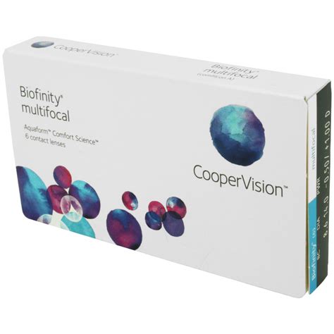 Biofinity multifocal von CooperVision. Preisvorteil bei Lensdeal online