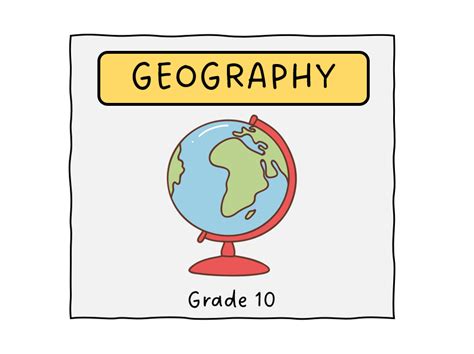 Grade 10geography Noteset Noted Summaries
