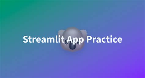 Streamlit App Practice A Hugging Face Space By Tonyhui2234