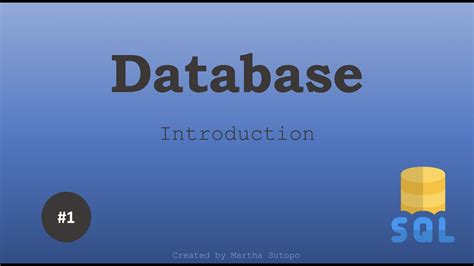 Database Mysql 1 Introduction Bahasa Indonesia Youtube