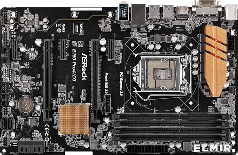 Материнская плата ASRock B150 Pro4 D3 s 1151 B150 купить Elmir цена