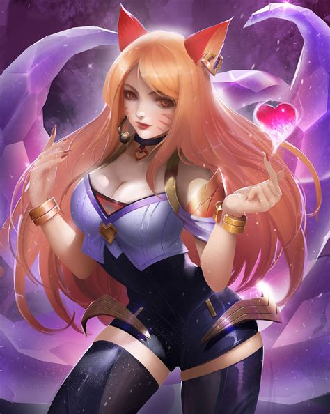 Artstation Kda Ahri Windwalker Ture Anime Sex Chica Anime Manga
