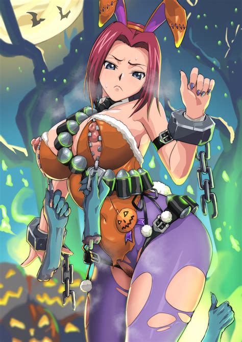 Rule 34 1girls Alternate Costume Blue Eyes Blush Breasts Bunny Ears