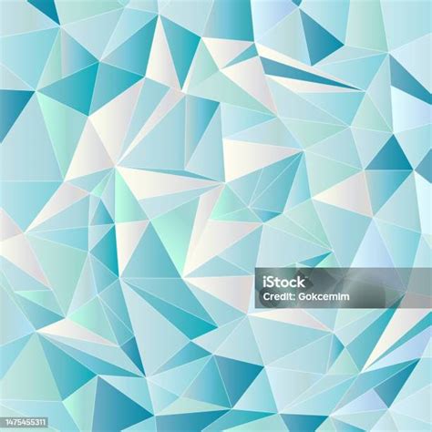 여러 가지 빛깔의 기하학적 패턴입니다 다이아몬드 삼각형 벡터 배경입니다 프리즘에 대한 스톡 벡터 아트 및 기타 이미지 프리즘 2023년 3차원 형태 Istock