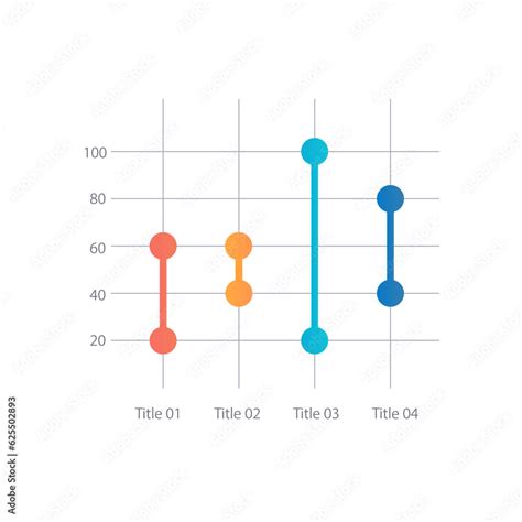 Social Poll Results Infographic Dot Chart Design Template Numeric