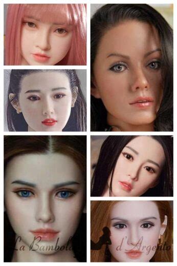 CST Doll Testa Per Bambola Sessuale In Silicone La Bambola D Argento