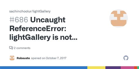 Uncaught ReferenceError LightGallery Is Not Defined Issue Sachinchoolur LightGallery