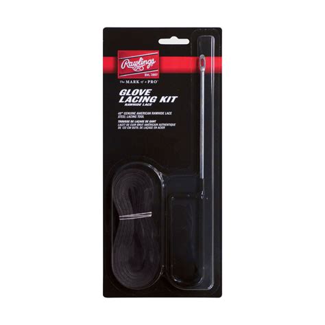 Rawlings Glove Lacing Kit Black Deportes Globalim