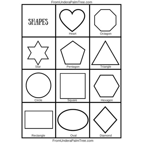 Shape Recognition Activity Artofit