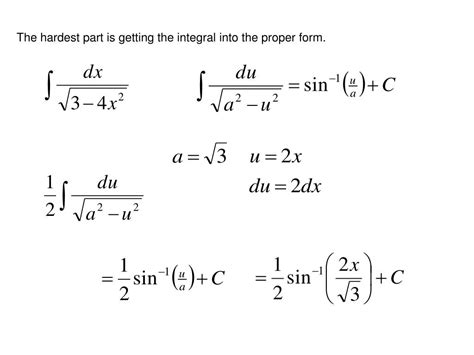 Ppt Inverse Trigonometric Functions Integration Powerpoint