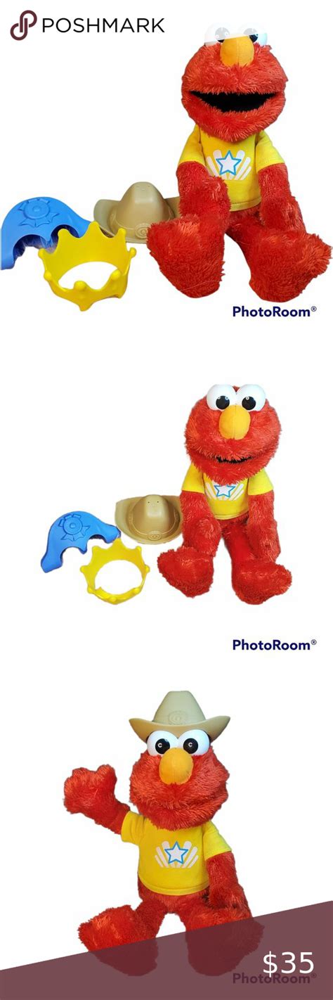 Euc Hasbro Sesame Street Lets Imagine Elmo Elmo The Musical Interactive Toy Elmo The Musical