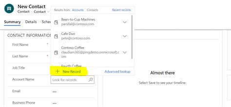 Hide New Record Button In Dynamics 365 Lookup Field