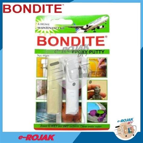 Bondite Epoxy Putty Adhesive 粘合剂 Lazada