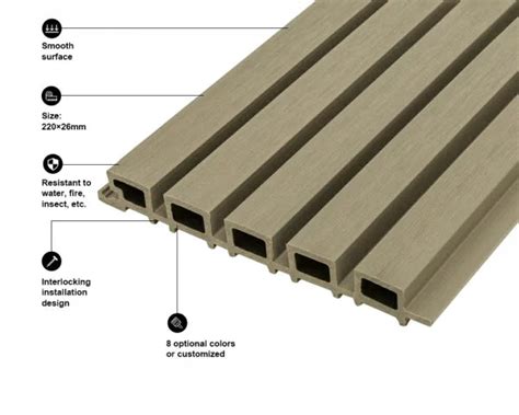 Composite Cladding Slatted Antique Bpm Supplies
