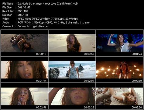 Nicole Scherzinger Your Love Cahill Remix Download Music Video