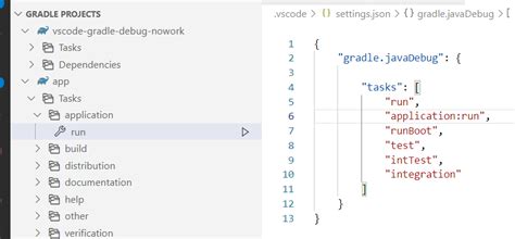 working example with task debugging · issue 1118 · microsoft vscode