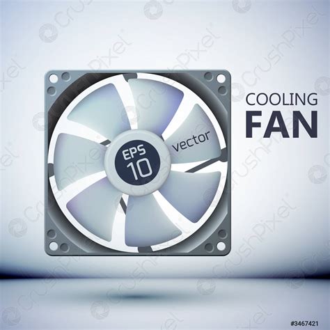 Computer Cooling System Design Concept Stock Vector 3467421 Crushpixel