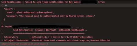 Using Webhook In Azure Pipeline To Send Microsoft Teams Notification Stack Overflow
