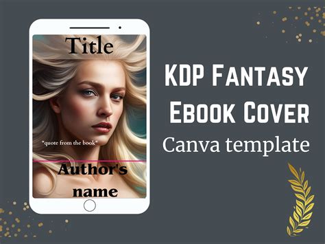 Kdp Book Cover Kdp Cover Template Canva Kindle Ebook Cover Size