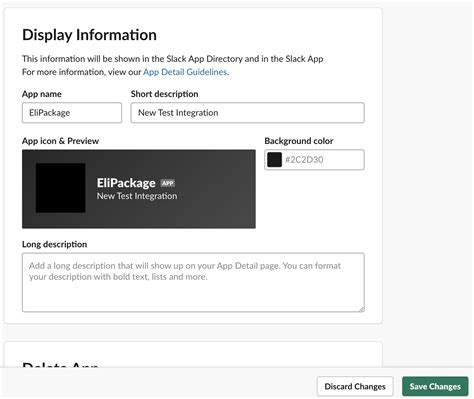 Slack Integration