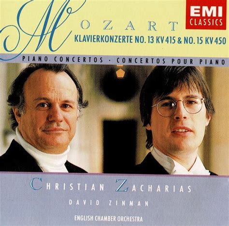 Mozart Pianoconcert No 13 No 15 KV 415 En KV 450 Christian