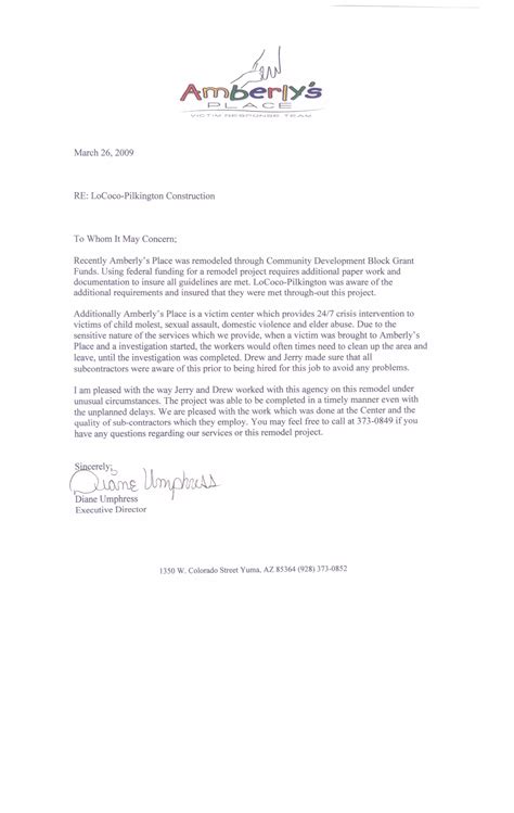 Letters Of Recommendation Lpc Pdf