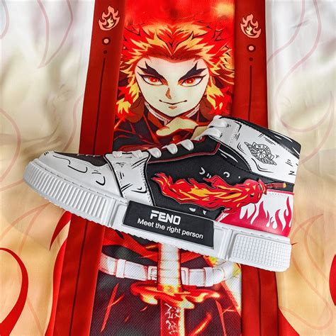 Jual Terbaru Anime Demon Slayer Sepatu Import Pria Running Sneaker