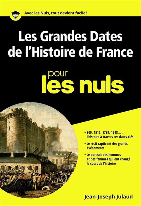 Poche Pour Les Nuls Les Grandes Dates De L Histoire De France Poche