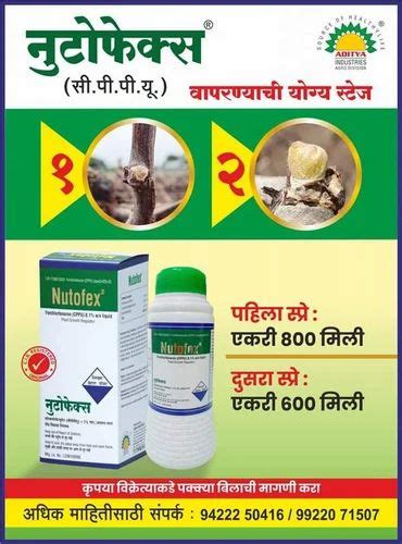 Cppu Forchlorfenuron Nutofex Original Brand At ₹ 1800 Litre Plant Growth Regulator In Nashik