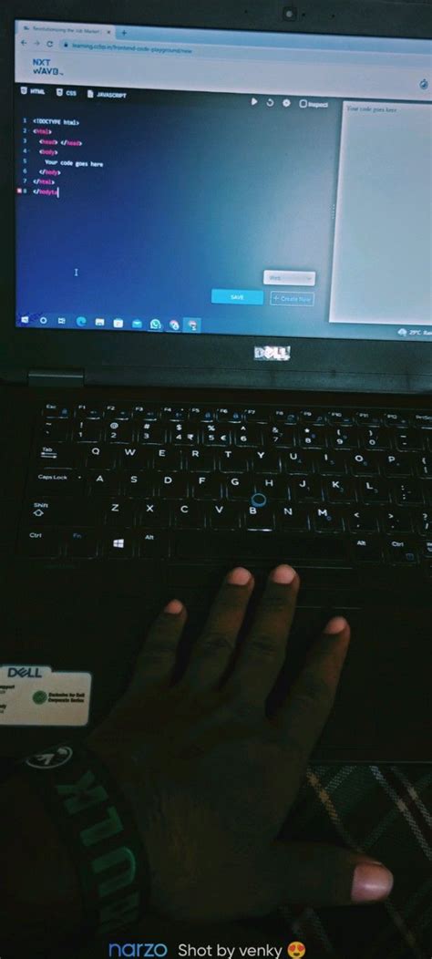 Venkatesh Siddi On Linkedin First Coding Practice Nxt Learning