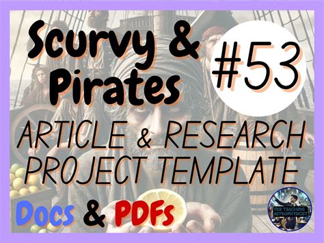 Scurvy And Pirates Science Research Project Article 53 Health