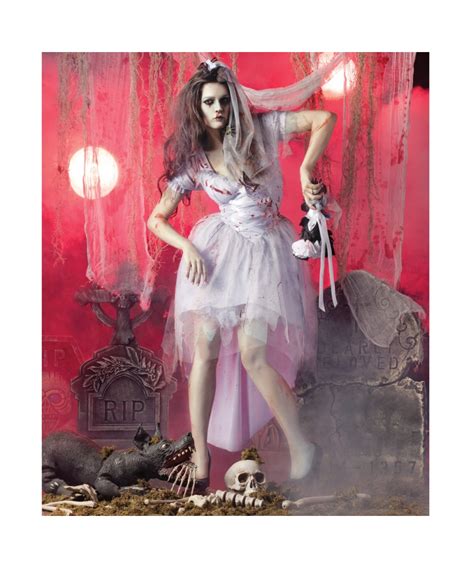 Zombie Bride Halloween Adult Costume Womens Costumes