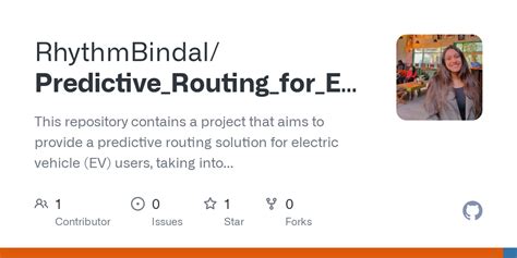 Github Rhythmbindal Predictive Routing For Ev Charging Stations