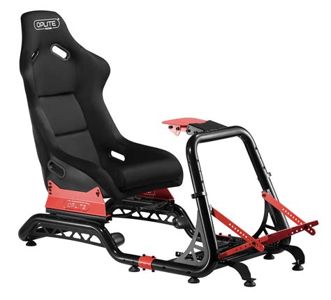 Buy Oplite Gtr Elite Red Alcantara Bucket Seat And Chassis For Race