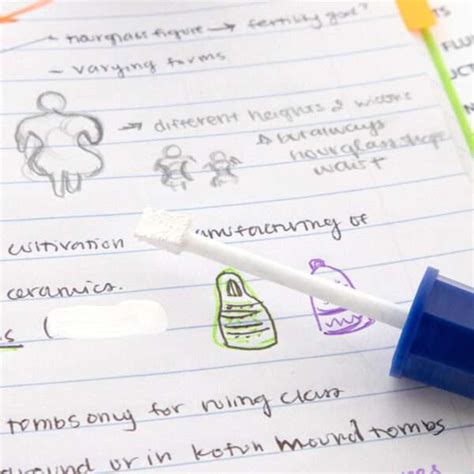 07 Fl Oz 20 Ml Correction Fluid W Foam Brush 12 Packs Geyer