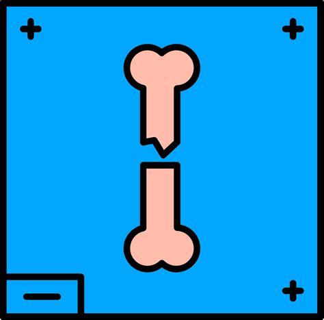 Bone X Ray Line Filled Icon 36721269 Vector Art At Vecteezy