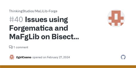 Issues Using Forgematica And MaFgLib On Bisect Servers Issue 40