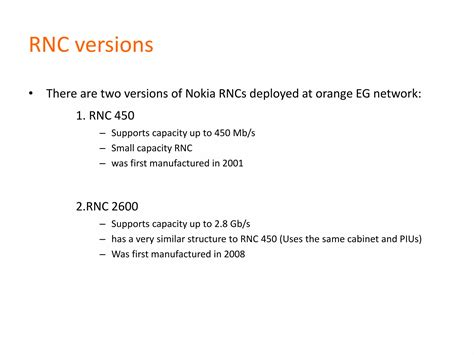 introduction to nokia rnc pptx computer networking computing