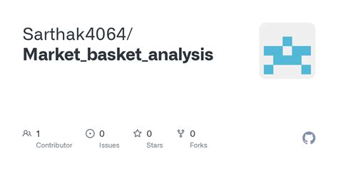 Github Sarthak4064marketbasketanalysis