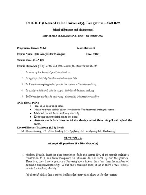 data analysis for managers pdf data analysis test assessment